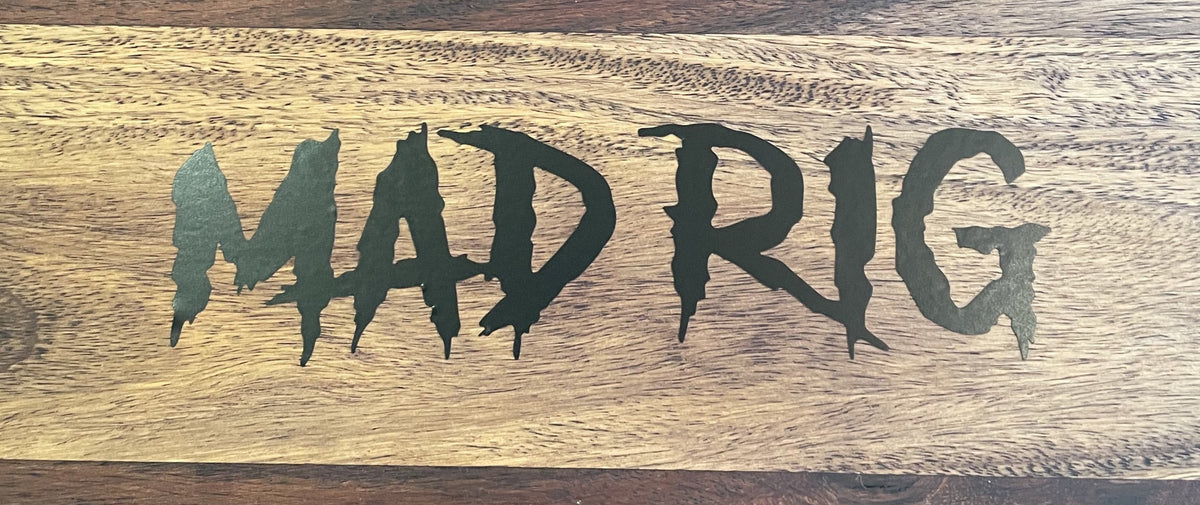 VINYL CUT STICKERS – THE MAD RIG